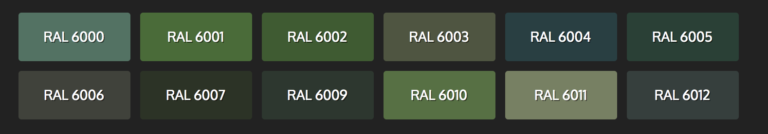 Ral kleuren | www.schilderwerken-vandaele.be